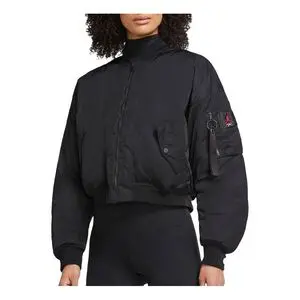 JORDAN Air Flight Bomber Jacket - Black