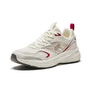 ANTA Lightyear Athletic Sneakers - White/red
