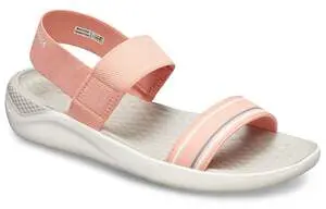 CROCS Literide Elastic Strap Sandals - Pink