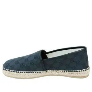 Gucci Gg Flat Espadrille - Blue