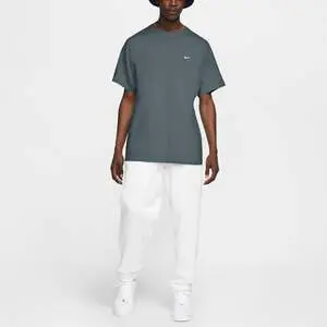 Nike Lab Solo Swoosh Basic Sports Short Sleeve - Grayblue