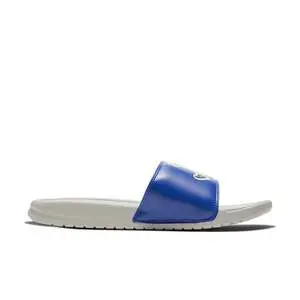 Nike Benassi Jdi Print Slide - White/blue