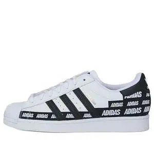 Adidas Adidas Superstar Low Top Sneakers Black/red/white
