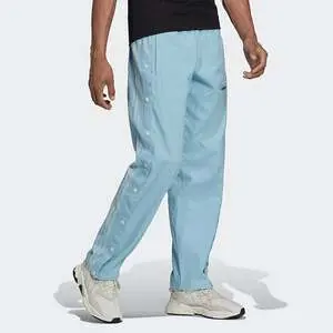 Adidas Casual Straight Leg Pants With Side Snap Buttons