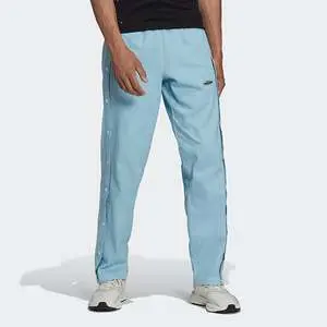 Adidas Casual Straight Leg Pants With Side Snap Buttons