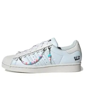 Adidas Superstar 'good Vibes' Sneakers - Light Blue