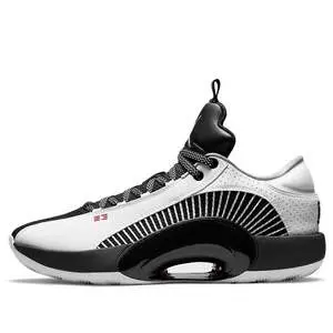 JORDAN Air Jordan 35 Low Top Sneakers Black/white/red