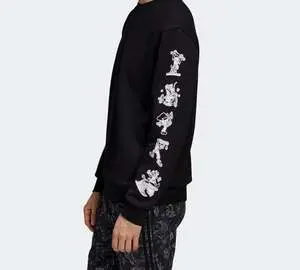 Adidas X Disney Goofy Crew Crossover Pullover