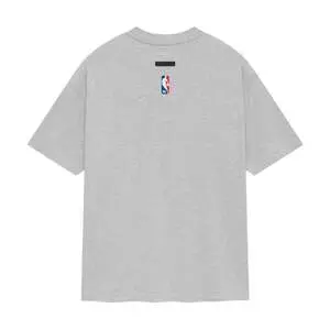 Fear Of God X Nba Knicks T-shirt - Light Heather