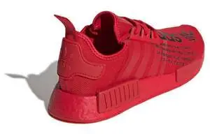 Adidas Nmd_r1 Big Logo Print Sneakers - Red