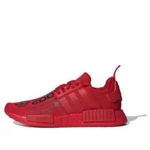 Adidas Adidas NMD_R1 Big Logo Print Sneakers Red