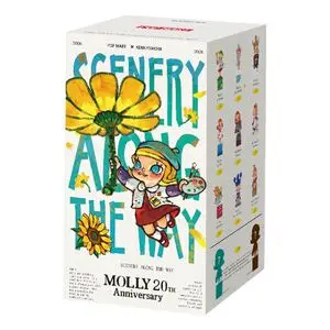 POP MART Molly Scenery Along The Way 20th Anniversary Series Blind Box - Multi-color