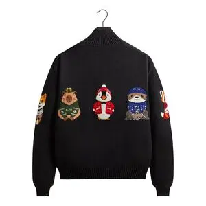 Kith Kithmas 2025 Animals Wyona Quarter Zip Sweater