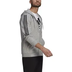 Adidas Essentials Logo Full-zip Hoodie