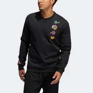 Adidas Round Neck Graphic Pullover