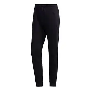 Adidas Neo Idnty Cnt Tp Running Athletics Knit Sports Pants - Black