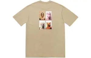 Supreme Fw18 Mike Kelley Ahhyouth Clay Tee - Yellow