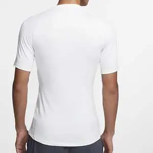 Nike Pro Training Short Sleeve Top - White