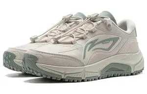 LI-NING Yijie Lite V2 Sneakers - Beige/green/grey