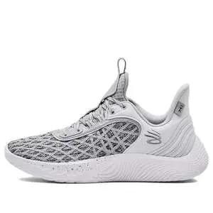 Under Armour Under Armour Curry Flow 9 Team Low Top Basketball Shoes Grey