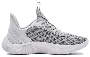 Under Armour Curry Flow Team Low Top Basketball Shoes - Grey