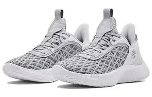 Under Armour Curry Flow Team Low Top Basketball Shoes - Grey