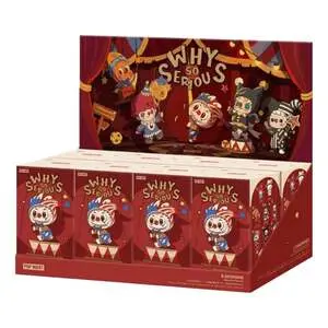 POP MART Why So Serious Series Vinyl Plush Pendant Sealed Case - Multi-color