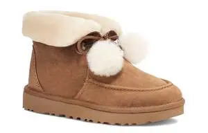 UGG Kyrina Bow Pom Booties - Default Colorway