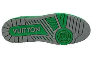 LOUIS VUITTON Trainer Sneakers - Grey/green
