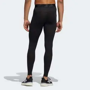 Adidas Tf Turf Long Tight Sports Gym Pants - Black