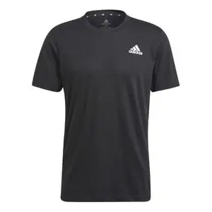 Adidas Short Sleeve Solid Color Logo Pullover - Multi-color