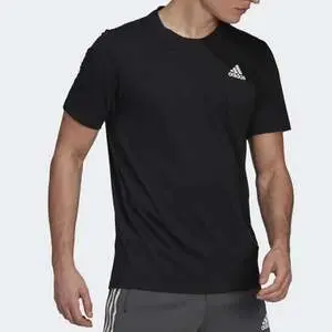 Adidas Short Sleeve Solid Color Logo Pullover - Multi-color