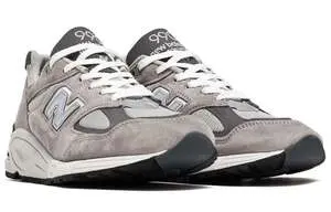 NEW BALANCE X Kith 990v2 "classics Collection" Made In Usa - Grey