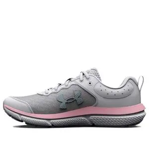 Under Armour Charged Assert 10 Running Shoes - Grey/pink