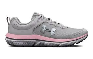 Under Armour Charged Assert 10 Running Shoes - Grey/pink