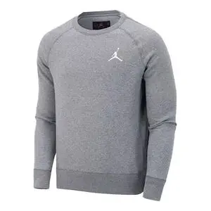 JORDAN Air Casual Sports Round Neck Pullover - Gray