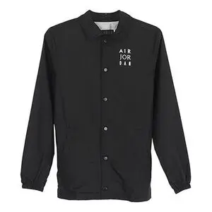 JORDAN Jumpman Coaches Jacket - Black