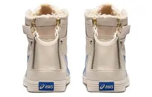 Asics High Top Casual Sneakers With Zip-up Detail