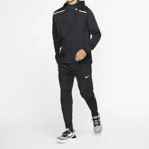 Nike Shield Reflective Zipper Sports Hooded Jacket