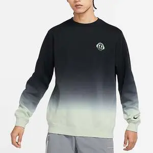 Nike Logo Gradient Printing Round Neck Sweatshirt