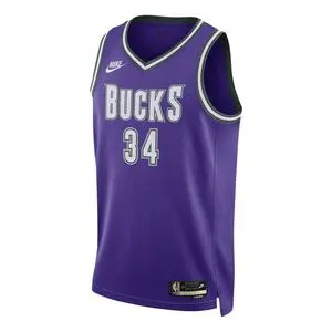 Nike Dri-fit Nba Milwaukee Bucks Giannis Antetokounmpo Hardwood Classic 2022/23 Swingman Jersey - None