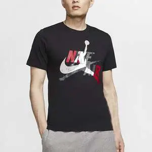 JORDAN Jumpman Classics Logo Printed Short Sleeve Tee
