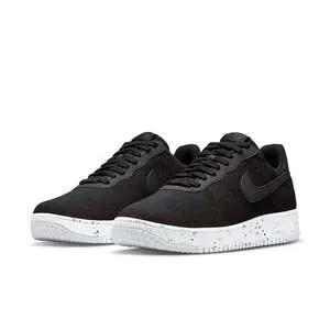 Nike Force 1 Crater Flyknit Sneakers - Black/white