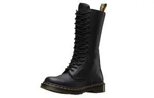 Dr. Martens 1b99 Leather Mid Calf Combat Boots