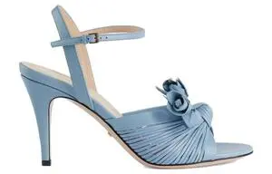 Gucci Lovelight Sandal With Flower 'light - Blue
