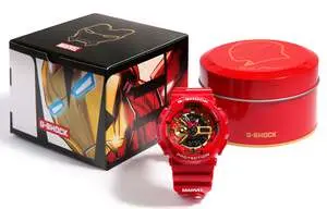 Casio G-shock Analog-digital Watch - Goldred