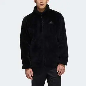 Adidas Fleece Jacket - Black