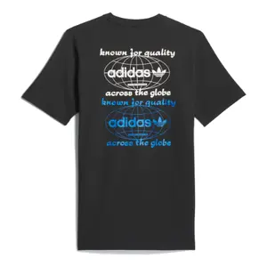 Adidas Originals Quality Graphic Short Sleeve T-shirt - Black