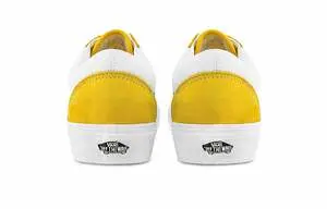 VANS Old Skool "skate" Sneakers - White/yellow/blue
