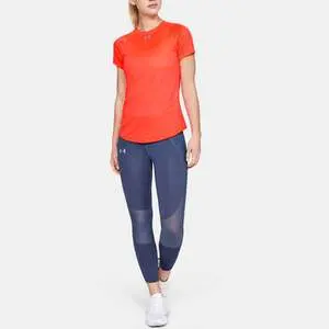 Under Armour Qualifier Hexdelta Round-neck Short Sleeve Shirt